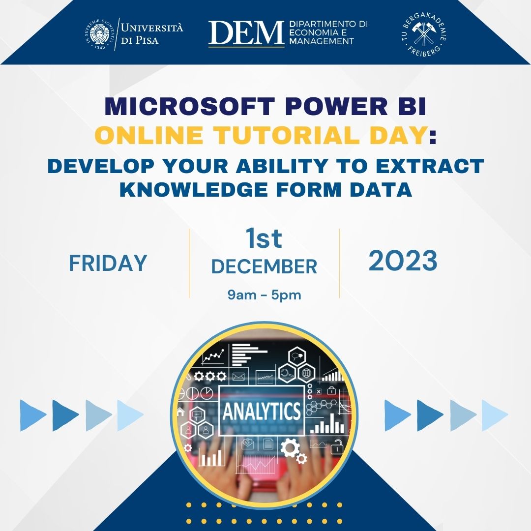 Microsoft Power BI online Tutorial Day - Dipartimento di Economia e ...